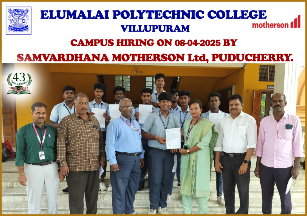 Polytechnic College Tamilnadu, Diploma Colleges, Villupuram ES Group